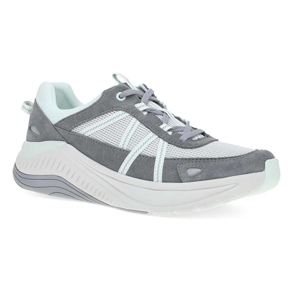 Poppy Frost Grey Suede – Dansko