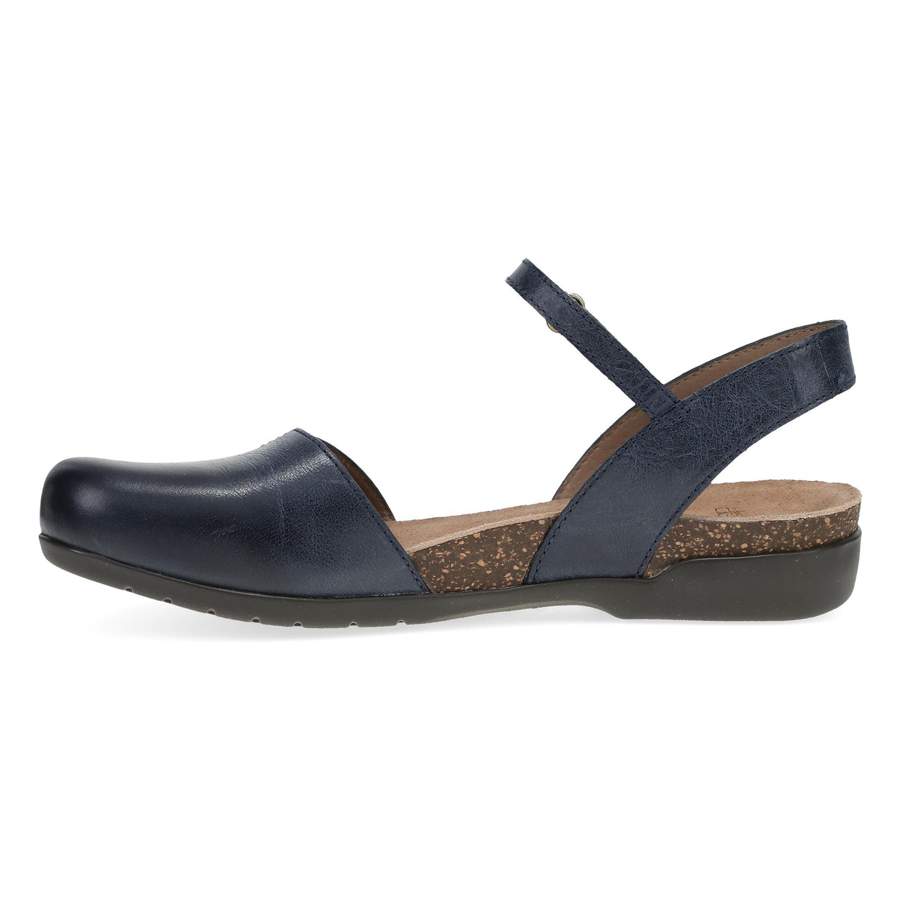 Rowan Navy Waxy Burnished – Dansko