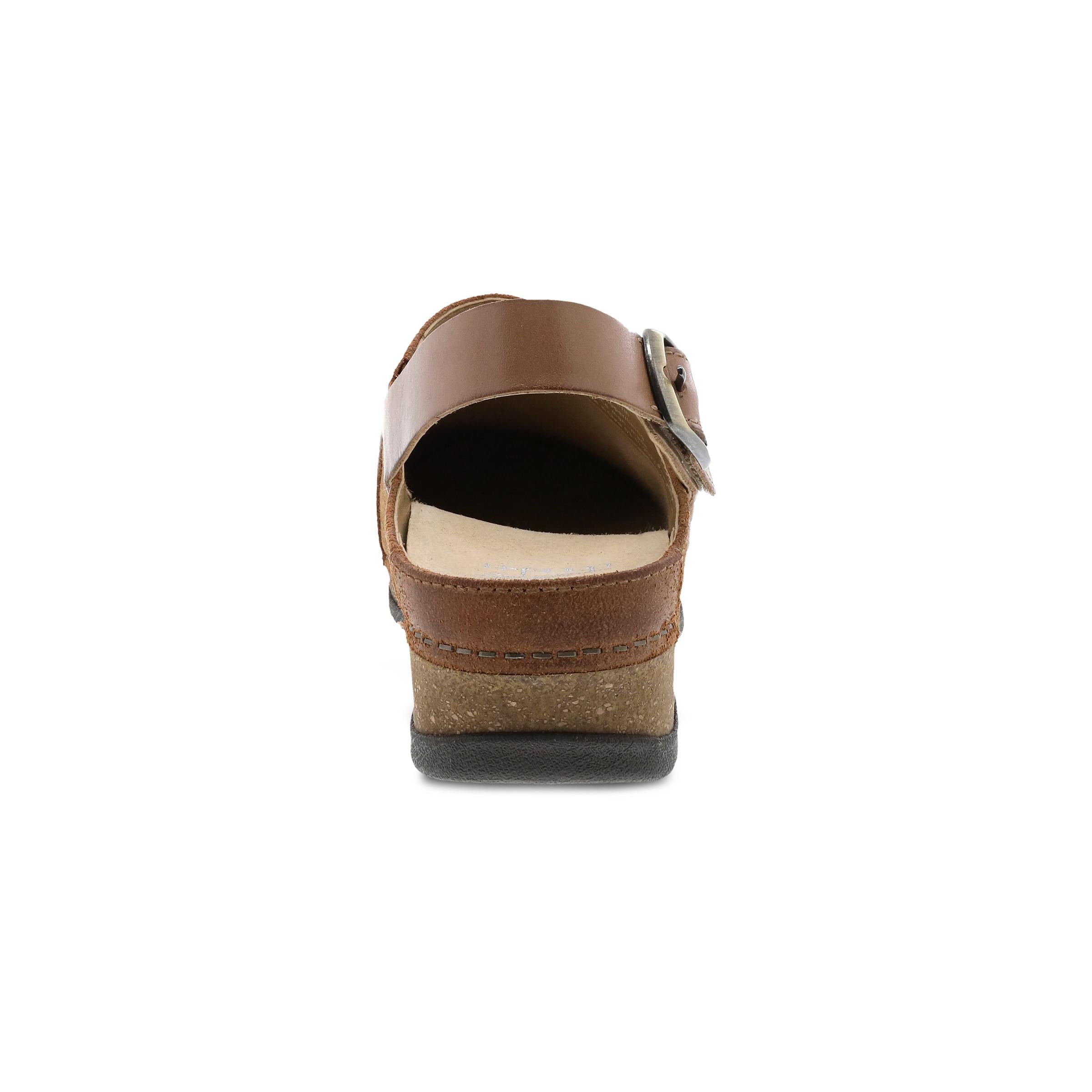 Merrin Tan Burnished Suede – Dansko