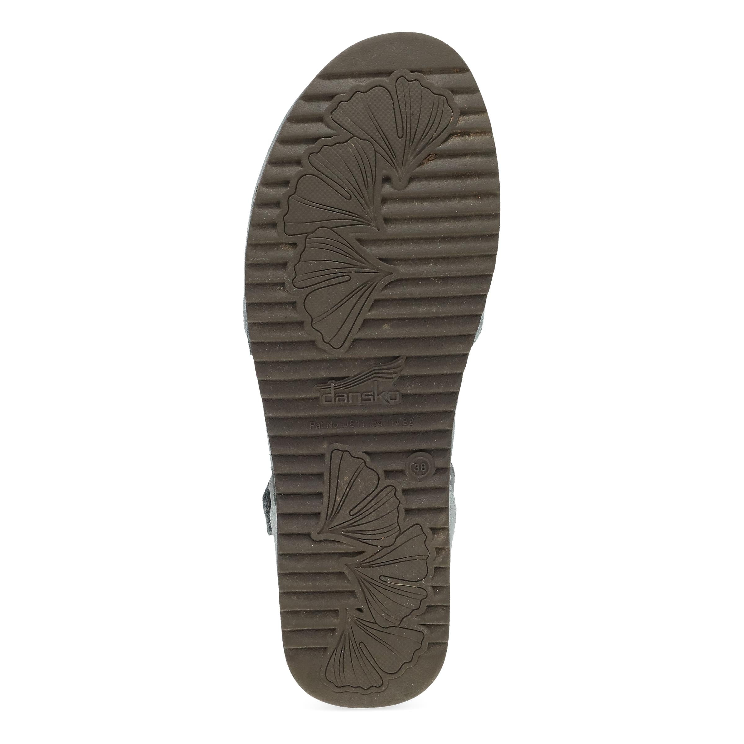 Mae Denim Burnished Suede – Dansko