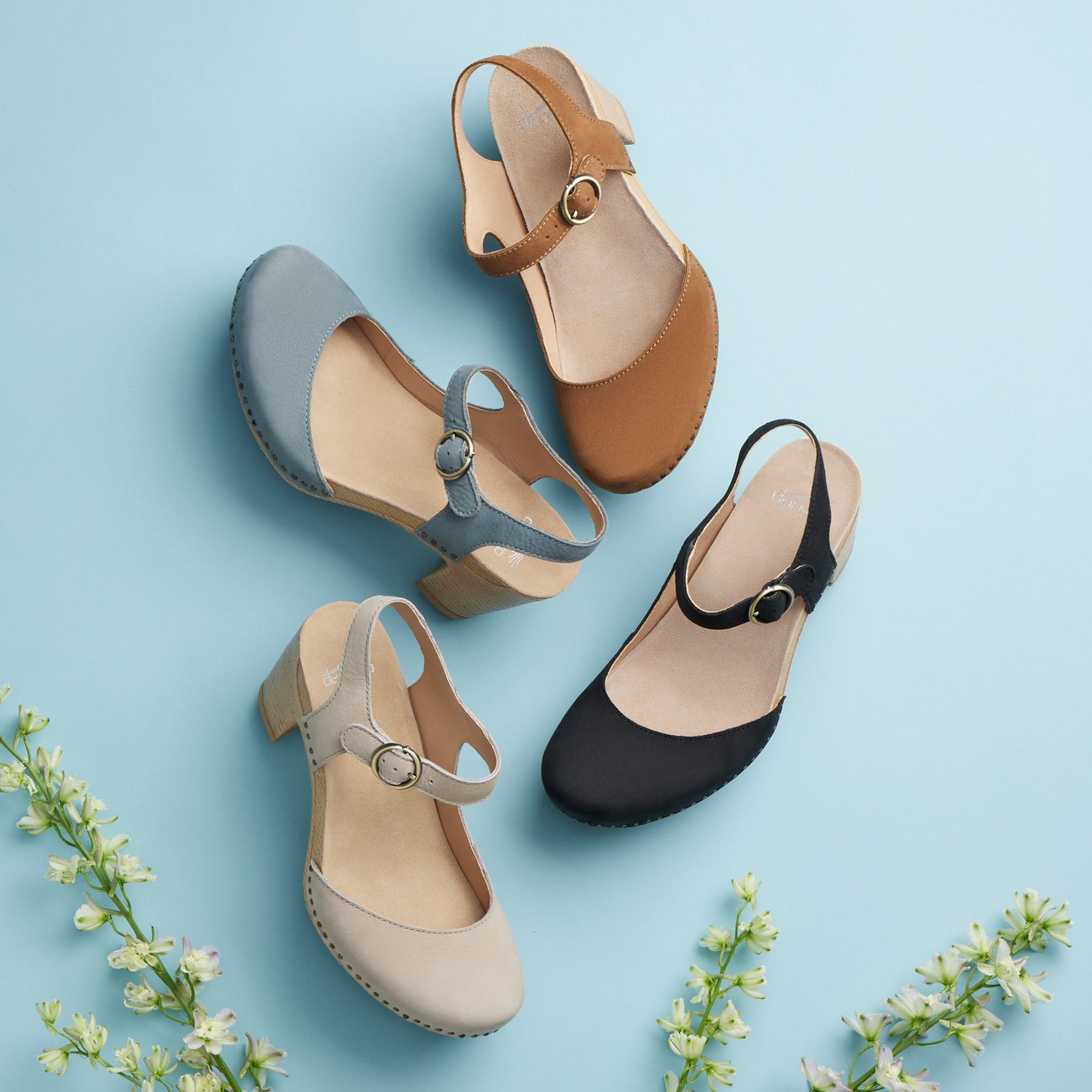 Taytum Denim Milled Nubuck – Dansko