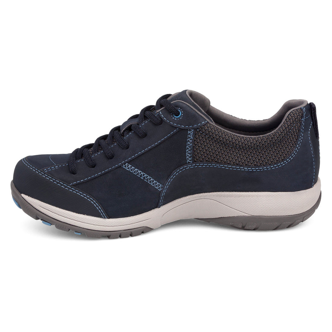 Paisley Wide Navy Milled Nubuck – Dansko